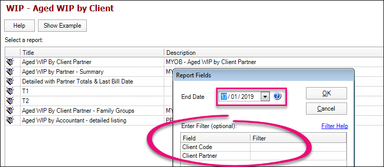 Working with Estimate to Complete fees